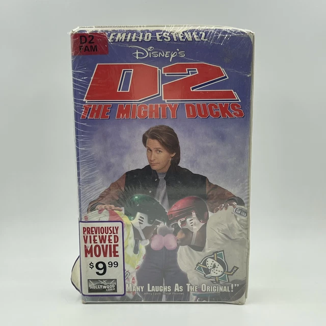 D2: THE MIGHTY Ducks VHS, 1994 Previously Viewed Movie Hollywood Video ...