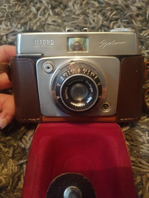 ILFORD SPORTSMAN CAMERA Dacora Kamerawerk Reutlingen Dignar 1:2,8/45mm ...