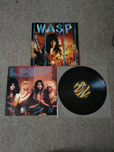 WASP INSIDE THE Electric Circus LP Capitol 1986 First Press Vinyl is Excellent £23.00 - PicClick UK