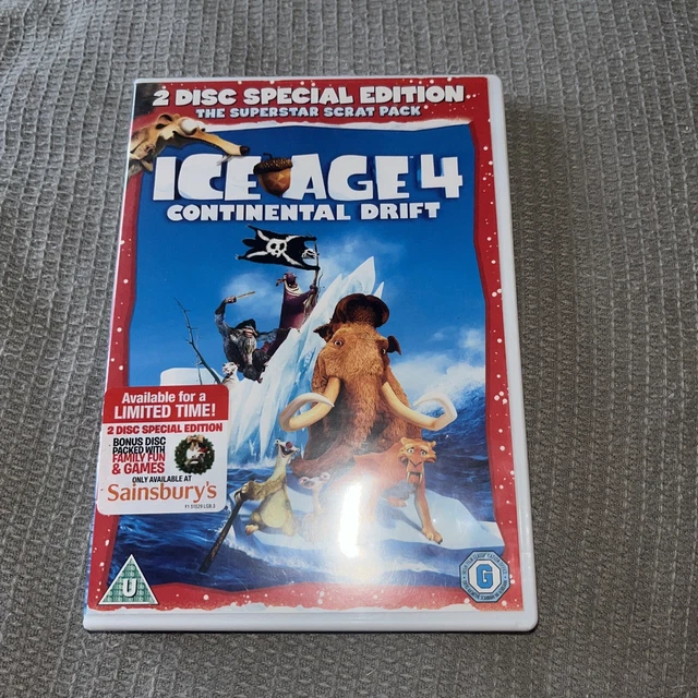 ICE AGE 4 CONTINENTAL DRIFT Ray Romand Special Edition 2012 DVD Top ...