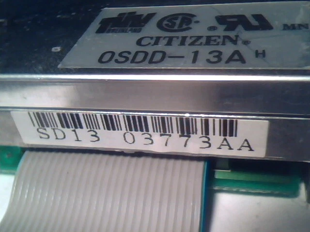 CITIZEN OSDD-13A FLOPPY Drive 3,5" 720K per laptop Toshiba EUR 73,72 ...