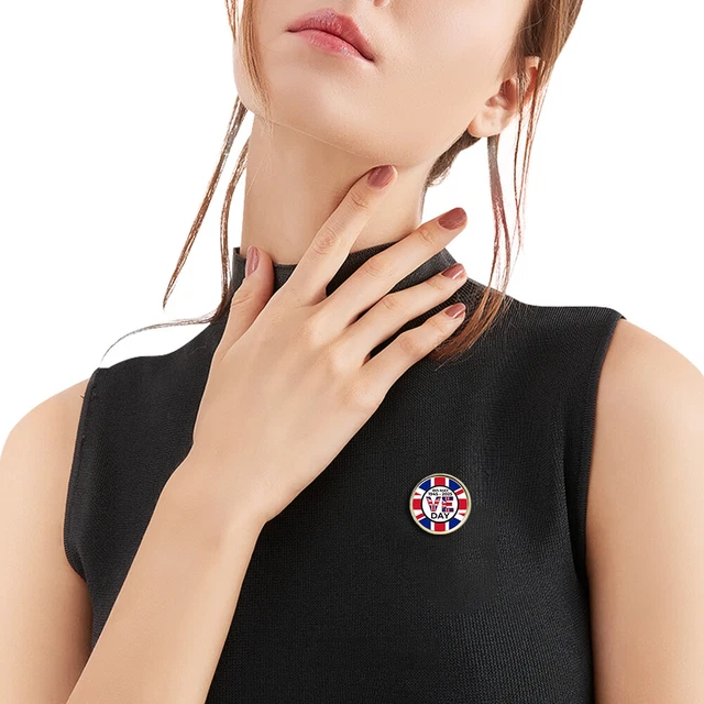 VE DAY 80TH Anniversary Pin Badge VE Day National Badge Memorabilia ...