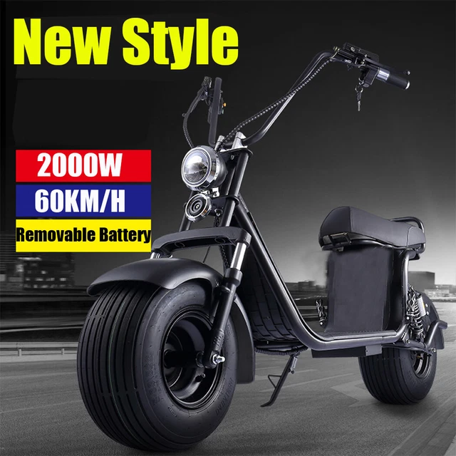 MAX ELECTRIC SCOOTER 2000W 60KM/H Model Adult 18.5inch Off Road Tyre e ...