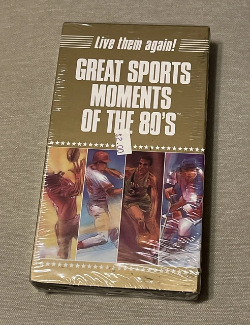 GREAT SPORTS MOMENTS Of The 80s VHS Video Tape NEW SEALED £4.56 ...