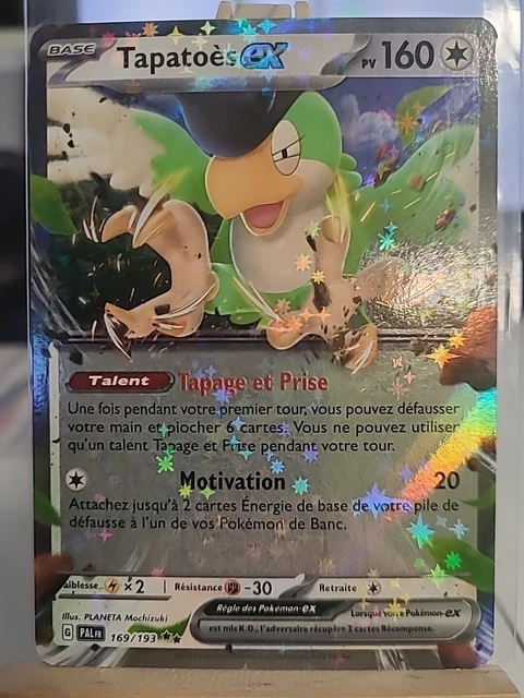 CARTE POKÉMON TAPATOÈS EX 169/193 - Evolution à Paldéa - FR - Neuf EUR ...