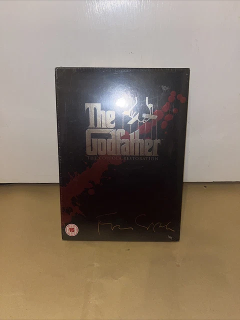 THE GODFATHER 4 Disc Collection DVD Boxed Set New And Sealed £8.66 ...