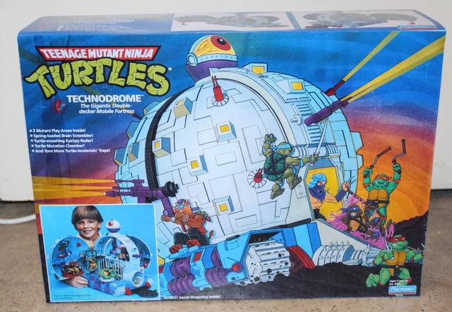 TMNT NINJA TURTLES technodrome reproduction box "vehicule not inclued" EUR 25,00 - PicClick FR