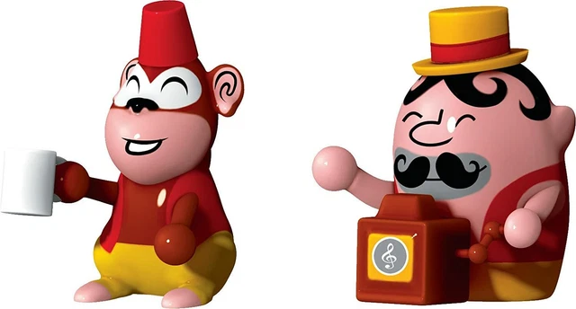 ALESSI JIMMY MELODY & Monkey Money Porcelain Figurines Nativity Scene ...