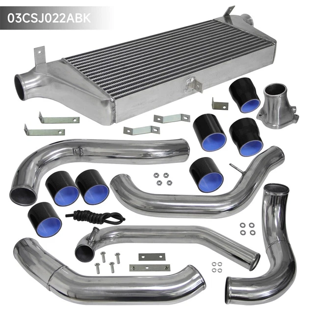 FOR MAZDA RX7 RX-7 FC FC3S 13B 86-91 Single Turbo FMIC Intercooler Kit ...