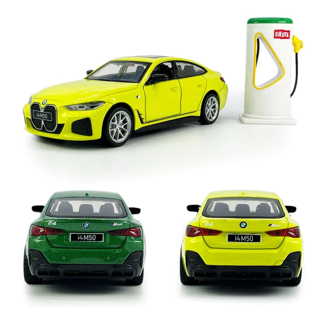 1:34 BMW I4 M50 EV Model Car Diecast Metal Toy Cars Gift Toys for Kids ...
