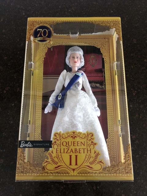 BARBIE QUEEN ELIZABETH II Platinum Jubilee Doll - UK Seller 🇬🇧 IN HAND ...