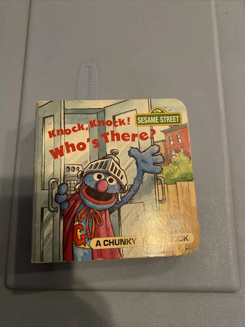 KNOCK, KNOCK, WHO'S There? A Chunky Flap Book Sesame Street $10.00 ...