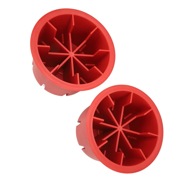 TRAILER JACK BLOCKS Heavy Duty Leveling Stabilizers Strong Load Bearing ...