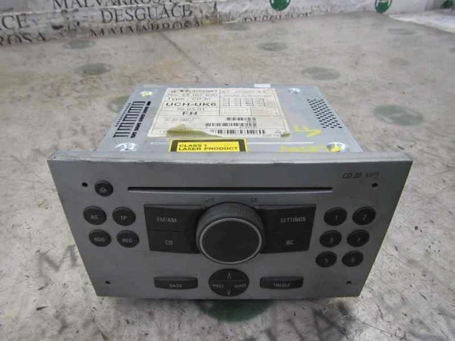 SYSTÈME AUDIO / Radiocd Pour Opel Tigra Twin Top 1.4 16V 15935313 ...