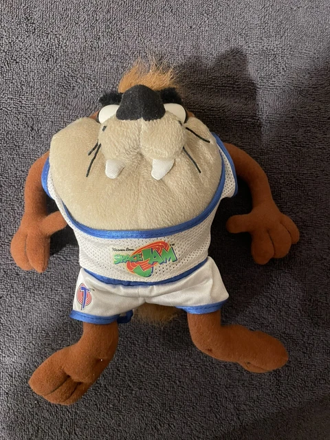 TAZ SPACE JAM Plush Warner Brothers Looney Tunes 1996 Tazmanian Devil £ ...