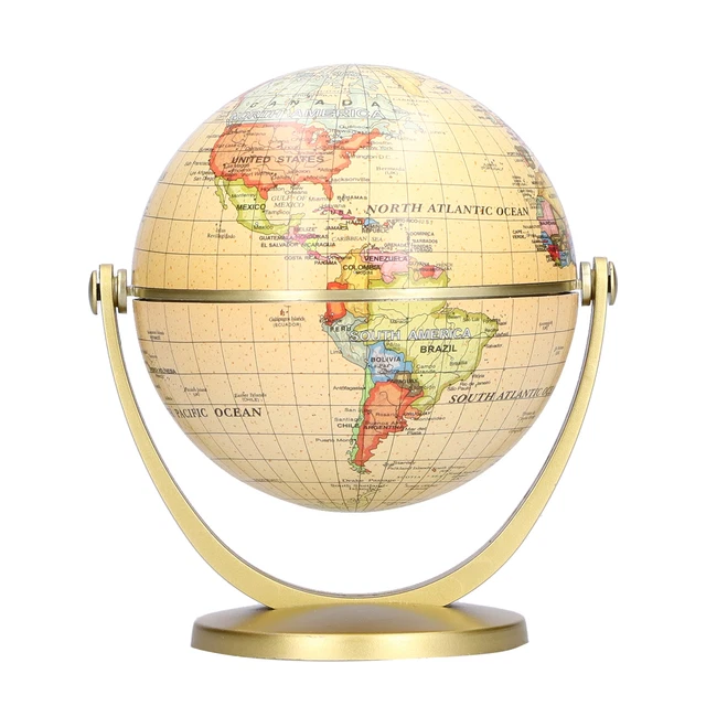 EDUCATIONAL GLOBE ROTATING Globe Mini World Map Globe Home Decor Globe ...