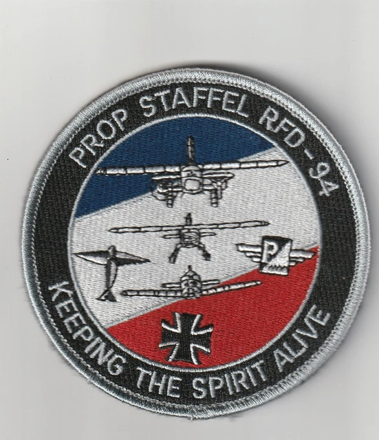 GERMANY LUFTWAFFE BUNDESWEHR Prop Staffel RFD-94 keeping the spirit a ...