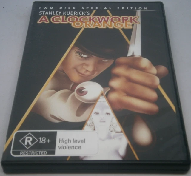 A CLOCKWORK ORANGE (Two-Disc Special Edition, DVD, 1971) Region 4 ...