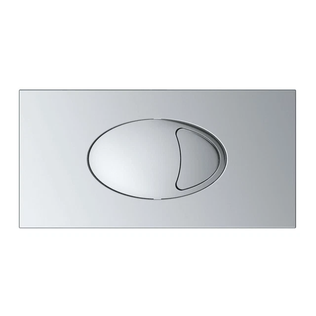 LARGE DUAL FLUSH Plate - Toilet Concealed Cistern WC Push Button ABS Chrome £16.45 - PicClick UK