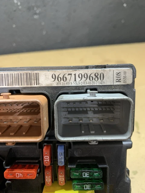 🇫🇷PEUGEOT CITOEN BSM Boitier Servitude Moteur Boîte Fusible 207 Ds3 ...