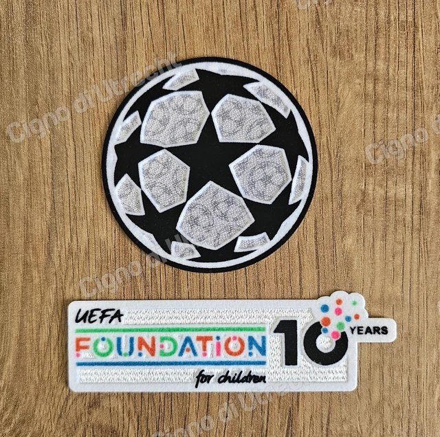 2025 CHAMPIONS LEAGUE Final Starball Foundation 10 Years Patch Badge ...