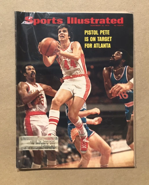 SPORTS ILLUSTRATED MAGAZINE (November 12, 1973) Pistol Pete is on ...