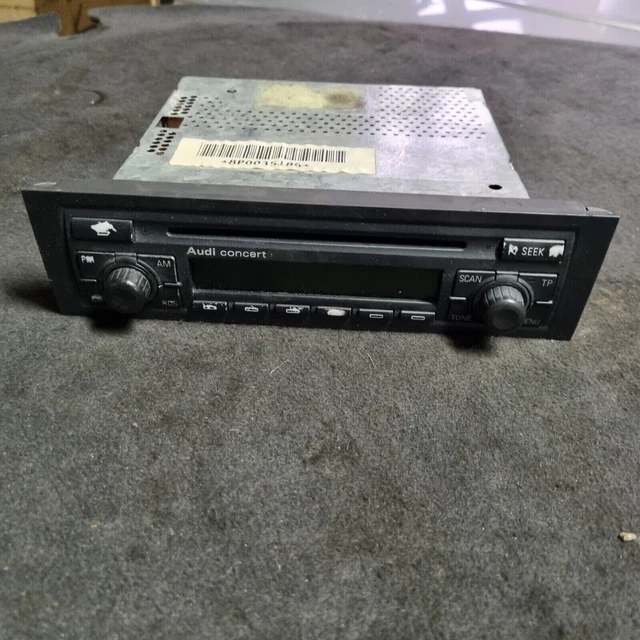 AUTORADIO D'ORIGINE AUDI A3 8P CONCERT VENDU sansCODE 8p0035186 EUR 59,99 - PicClick FR