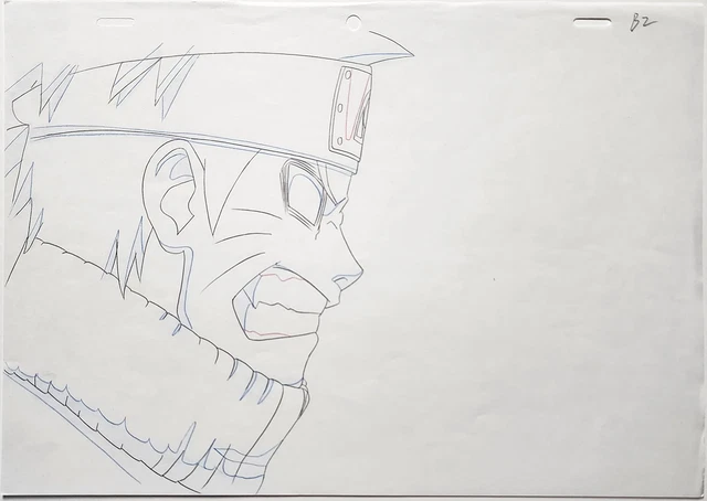 NARUTO ANIMATION PRODUCTION Cel Drawing Douga: Naruto - 4603 EUR 74,01 ...