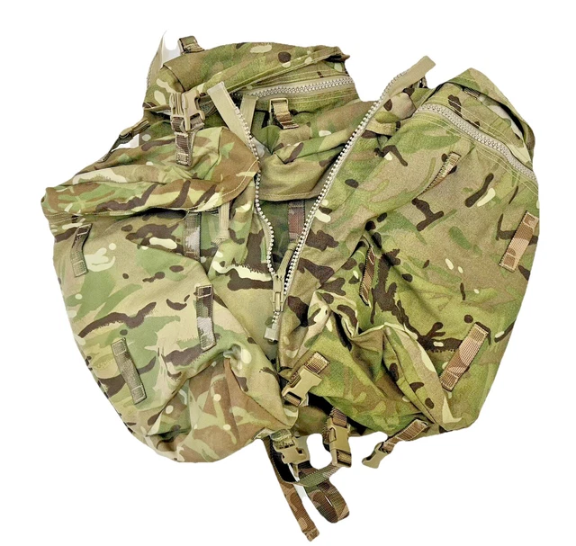 MTP DAYSACK ROCKET Pouch British Army Issue Bergan Zip On Side Pockets ...