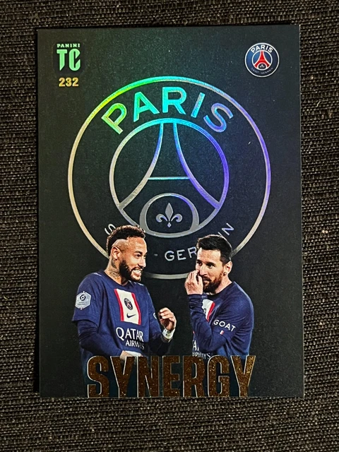 CARD PANINI TOP Class 2023 Messi Neymar Paris Sg Psg Synergy # 232 Mint ...