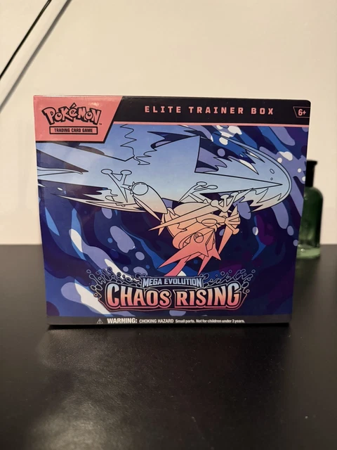 POKEMON TCG MEGA Evolution Chaos Rising Elite Trainer Box ETB - Brand ...