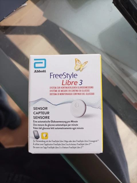 FREESTYLE LIBRE3 SENSOR von Abbott NEU&OVP MHD 30/06/2026 EUR 66,00 - PicClick DE
