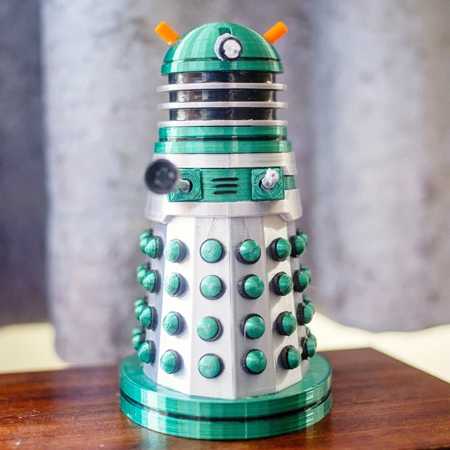 'TV 21' MAGAZINE style Dalek Strategist 3D printed fan art £31.92 ...