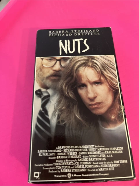 NUTS VHS VIDEO Tape Movie Barbra Streisand Richard Dreyfuss £4.55 ...