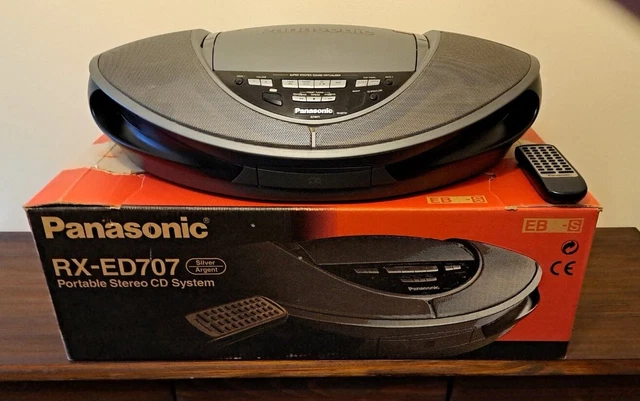 PANASONIC SUPER WOOFER Ghetto Blaster Boom Box RX-ED707 £75.00 ...