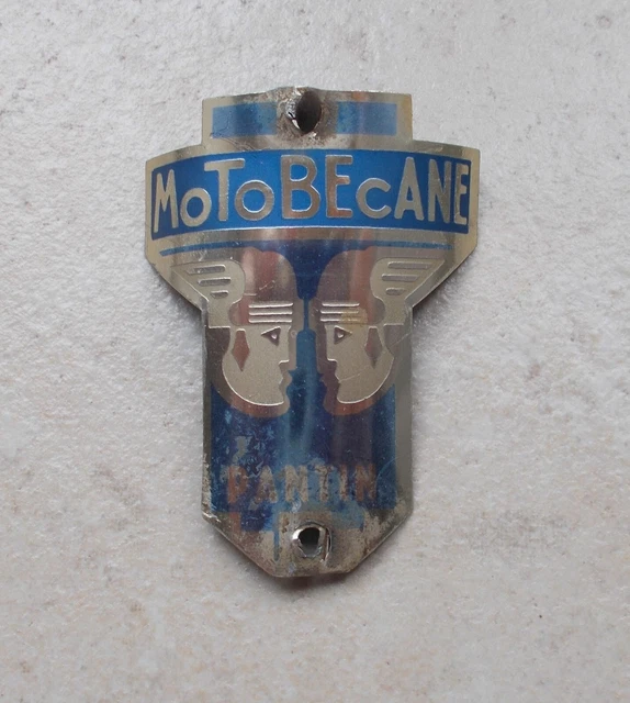 STEMMA FREGIO MOTOBECANE Francia Bici Bicicletta d'Epoca Head Badge EUR ...