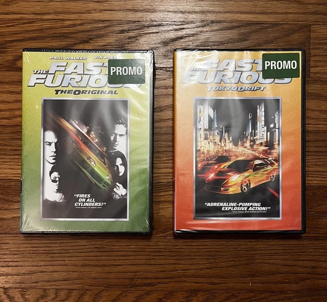 SEALED THE FAST and the Furious The Original & Tokyo Drift (Lot of 2 ...