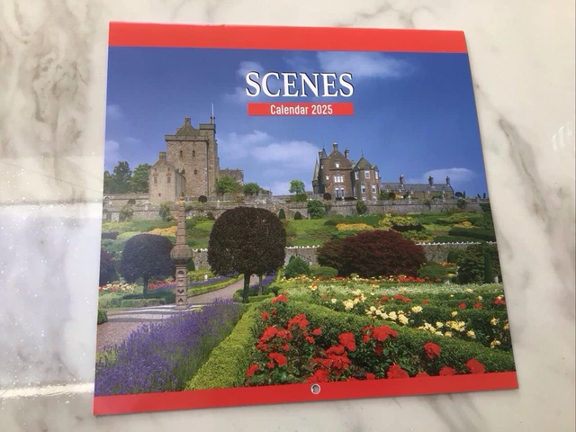 2025 CALENDAR SCENES Month To View A4 Beautiful Photography And Other ...