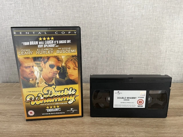 DOUBLE WHAMMY- VHS Video, Big Box, Ex Rental, Retro, Vintage EUR 27,32 ...