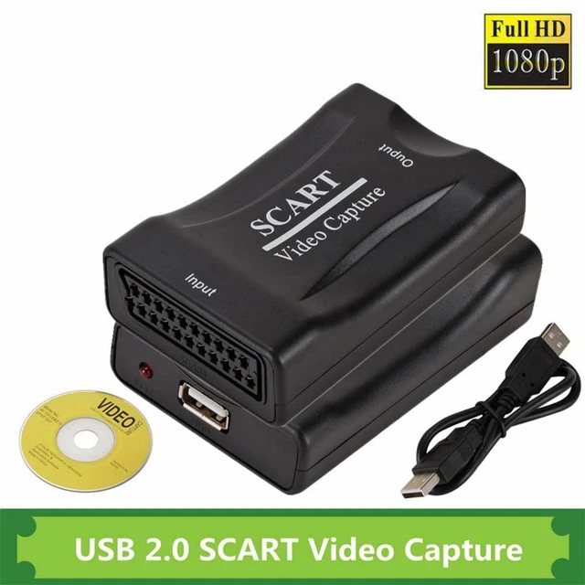 RECORDER SCART CAPTURE Card USB Capture Card Video Grabber Video ...