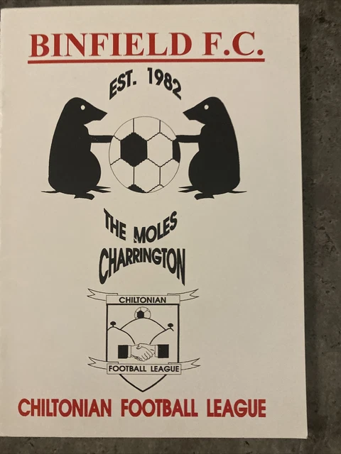 BINFIELD V QUARRY Nomads 25/11/1995 (Ligue chiltonienne) EUR 1,75 ...