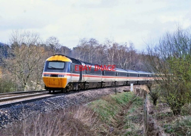 PHOTO HST Inter City Livery At Midgham Nice Winter Shot 14-03-90 EUR 2 ...