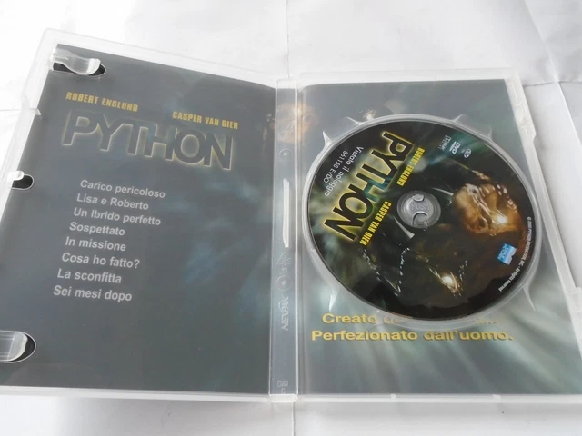 DVD FILM ,PYTHON creato dalla natura...perfezionato dall'uomo,FUORI ...
