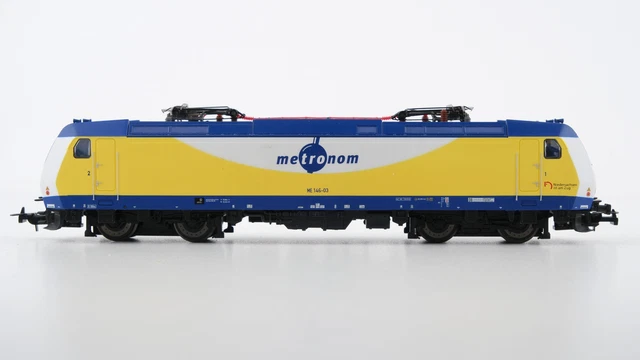 PIKO H0 E-LOK BR ME 146-03 "Metronom" Länderbahn Gleichstrom Digital ...