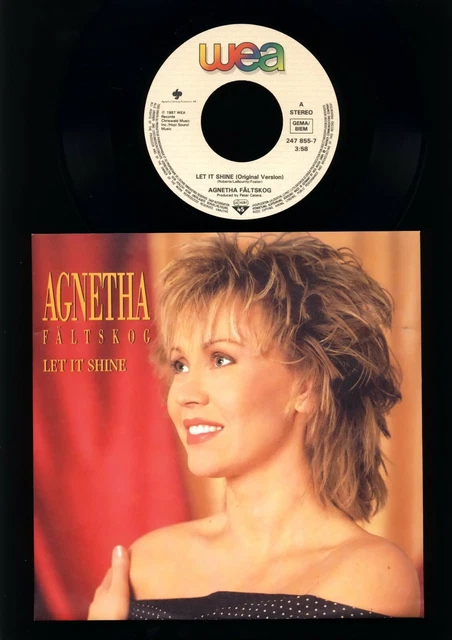 ABBA - AGNETHA Fältskog - Let it Shine - Maybe it was Magic 7 Inch ...