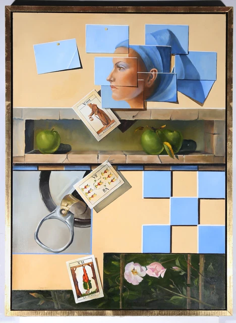 JOHN VOSS - Fine 20th Century Surrealist Oil, Kaleidoscope £307.00 ...