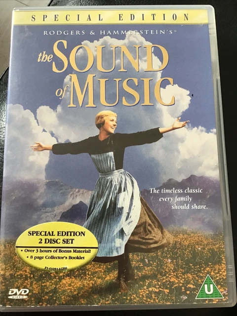 THE SOUND OF Music DVD Musicals Christopher Plummer 2 Disc Special ...