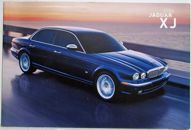 2006 JAGUAR XJ Large Sales Brochure with Color and Trim Guide £35.61 ...