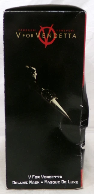 MÁSCARA DELUXE V For Vendetta De DC Comics Con Caja De Rubie's Costume ...