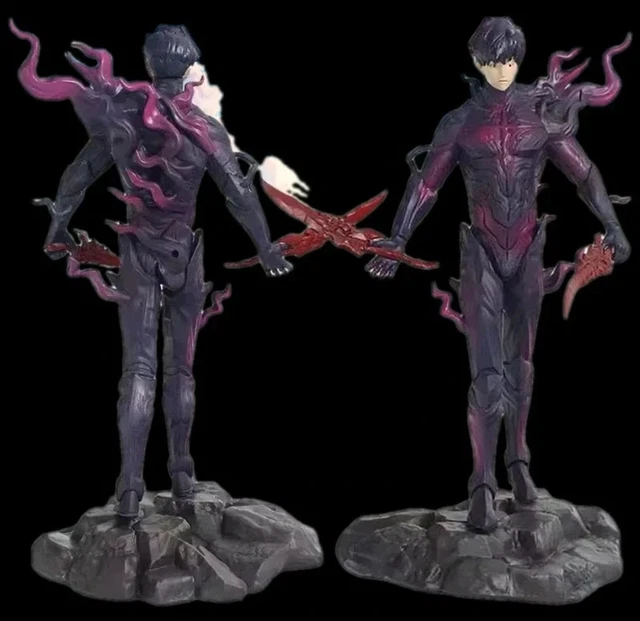 ACTION FIGURE SUNG Shadow Monarch Jin-Woo Anime Solo Leveling ...
